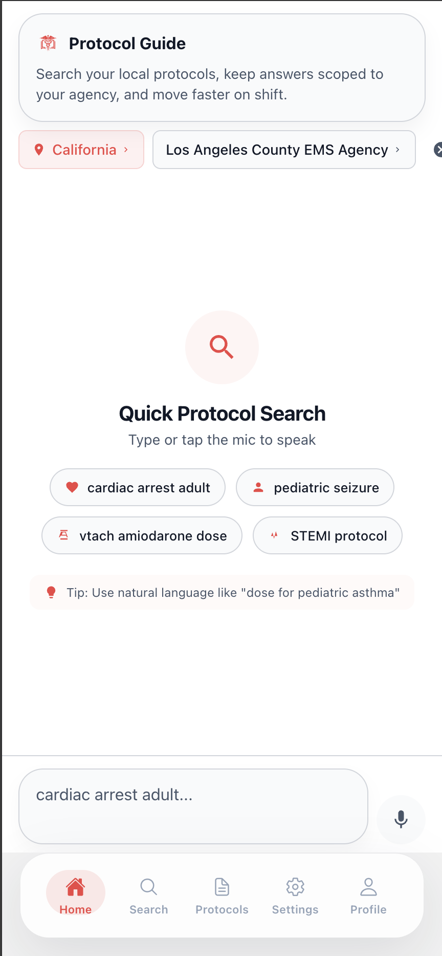 Protocol Guide | EMS Protocol AI for Paramedics and EMTs